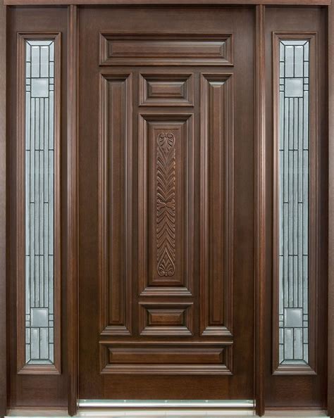 Modern Solid Wood Door Design
