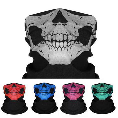 Купить Бафф маска Череп Челюсть зубы балаклава Белая 2 Унисекс Wuke One Size цена 150