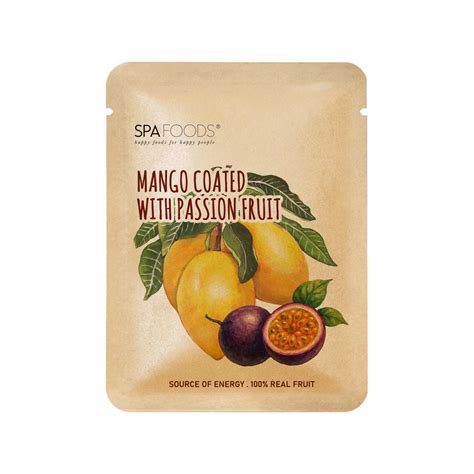Mango Coated With Passion Fruit Spa Foods Pte Ltd