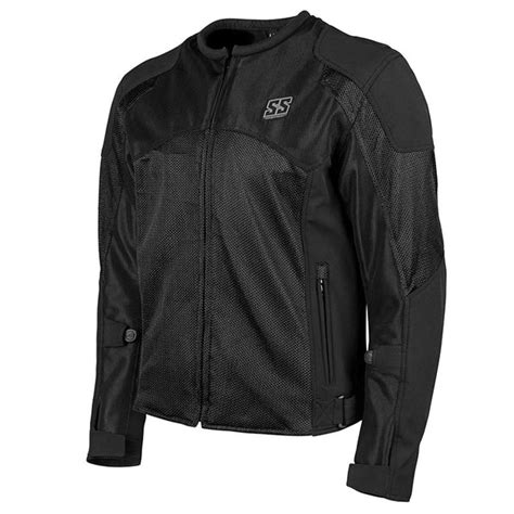 Speed And Strength® Midnight Express™ Mesh Motorcycle Jacket Speed