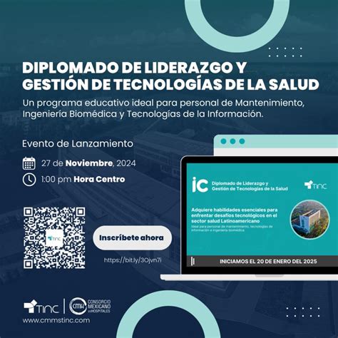 Tinc Cmms Cmh Diplomado Salud Hospital Ingenieriabiomedica Mantenimiento Ti