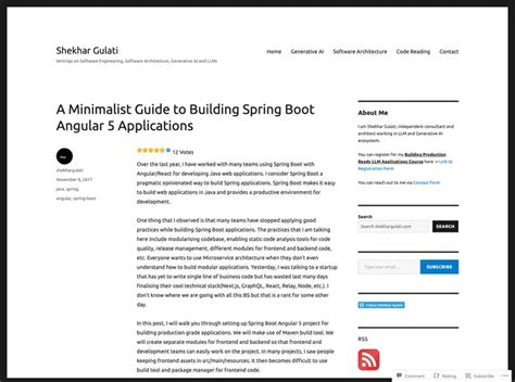 Spring Boot Maven Angular Starter By Shekhargulati A Undefined Template Built At Lightspeed