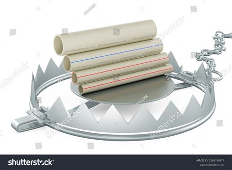 Pvc Pipes Composite Pipe Upvc Pipe Stock Illustration 2280339179