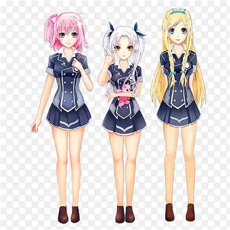 手绘卡通三姐妹png图片素材下载图片编号9500445 Png素材网