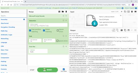 cyberchef recipes cheatsheet der benji father devsecops infosec