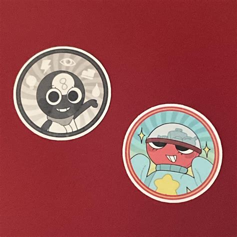 Dandy World Stickers Etsy