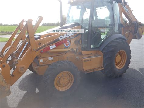 2004 Case 580 Sm Series 2 Backhoe Extenda Hoe 4x4 A C And Heat Cab