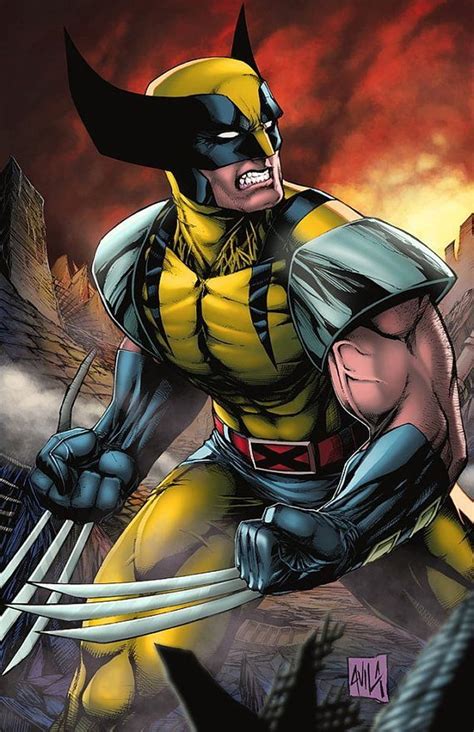 Classic Wolverine Wallpaper Wolverine Classic Blue Fanimation
