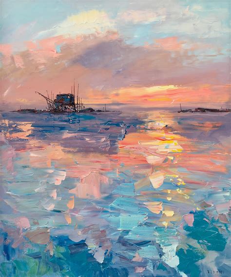 Modern Abstract Ocean Paintings