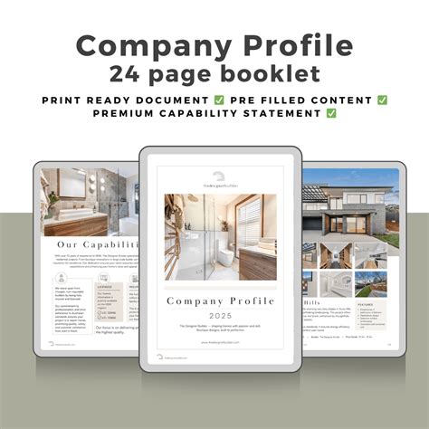 Hvac Capability Statement The Designer Builder
