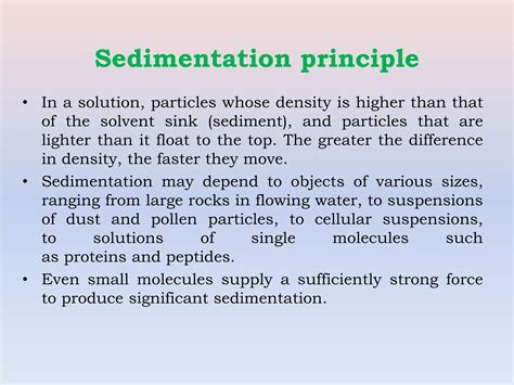 Sedimentation Pptx