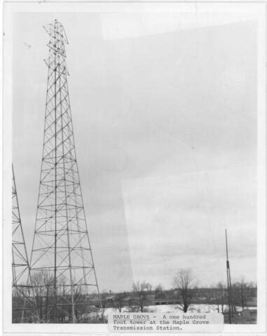 100 Foot Tower At The St Lawrence Power Sub Station Sdg And Cornwall