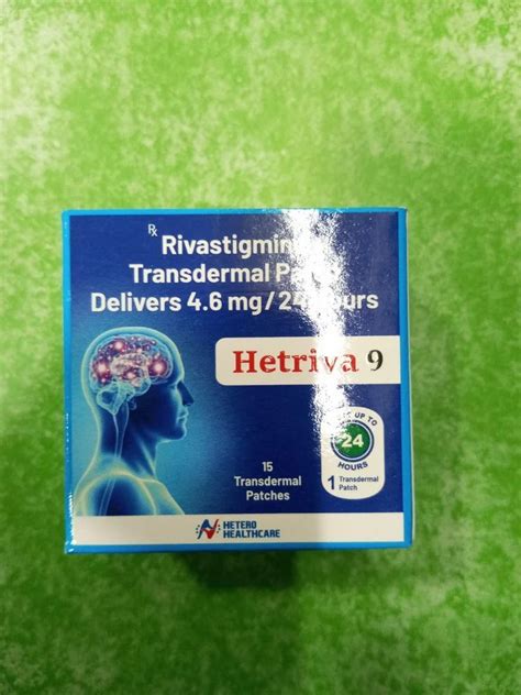 Rivastigmine Transdermal Patch Hetriva Iqbal Surgical At ₹ 900box Lucknow Id 2853165392955