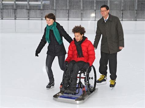 Ice Skating On Wheelchair Porza Things To Do In Ticino