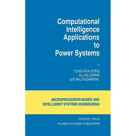 Intelligent Systems Control And Automation Science And Eng Computational Intelligence