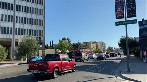 Lafd Lightforce 3 Responding In Echo Park Youtube