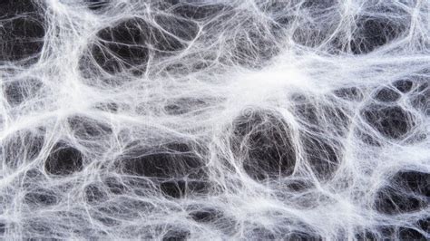 Intricate Macro View Of Spider Web Silk Textures For Natural Abstract