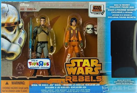 Hasbro Star Wars Rebels Exclusive Mission Series Action Figures Set