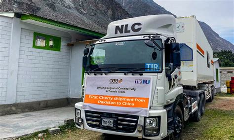 Agri Export Nlc Truck Carrying Cherries Reaches China Business And Finance Business Recorder