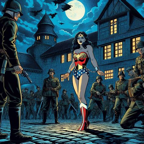 Wonder Woman Shackled German Prisoner By Rms19 On Deviantart