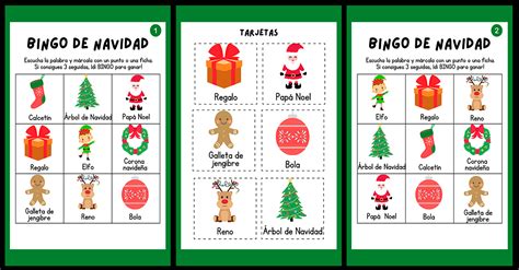 Haz Tus Propios Tableros De Bingo Navideños