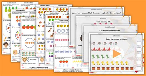 Counting Objects Year 1 Place Value Resource Pack Classroom Secrets Classroom Secrets