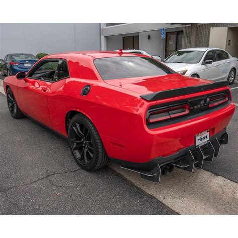 Vicrez Centa Vr2 Rear Diffuser Vz102171 Dodge Challenger 2008 2023