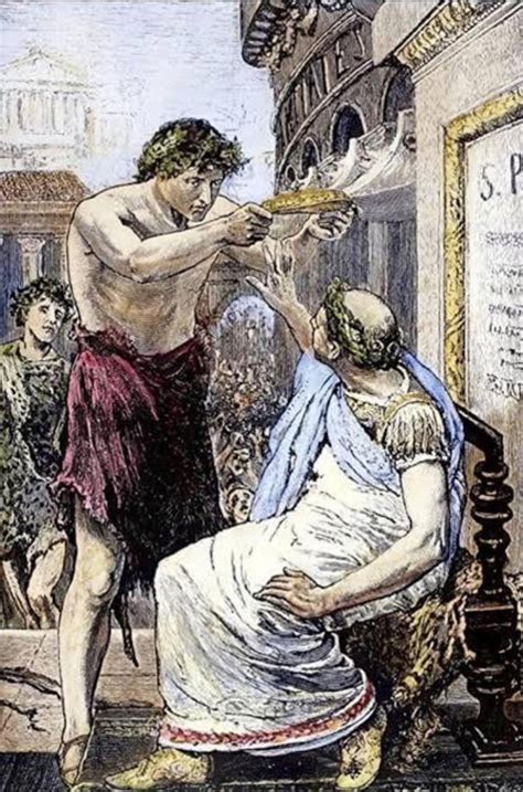 2068 Years Ago Julius Ceasar Refused A King Crown Offered By Mark Antony Rancientroma