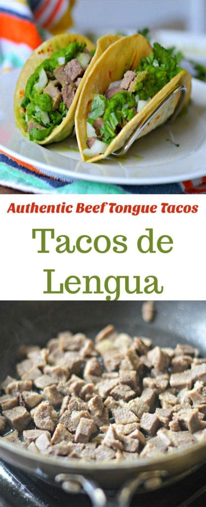 How To Make Authentic Beef Tongue Tacos Tacos De Lengua Recipe