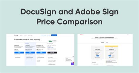Docusign Vs Adobe Sign The Complete Comparison
