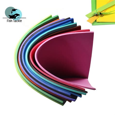 24x24cm Fly Tying Foam Eva Foam Paper Sheet For Floating Dry Fly Grass