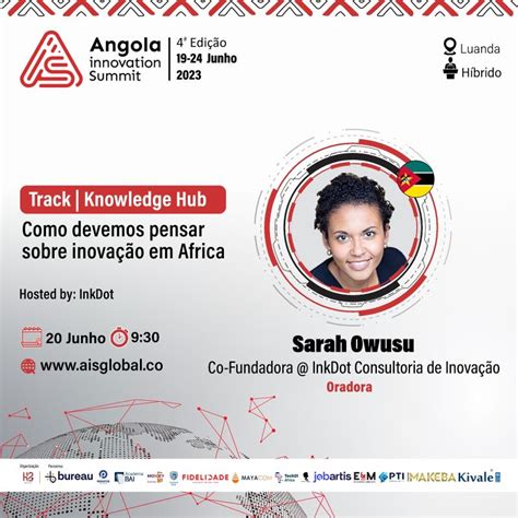 José Bucassa On Linkedin Dont Miss Out Sarah Owusu