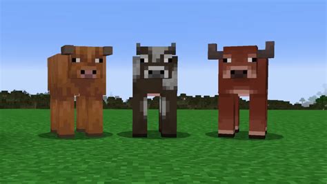 Everything You Need To Know About The New Cow Mob Variants In Minecraft