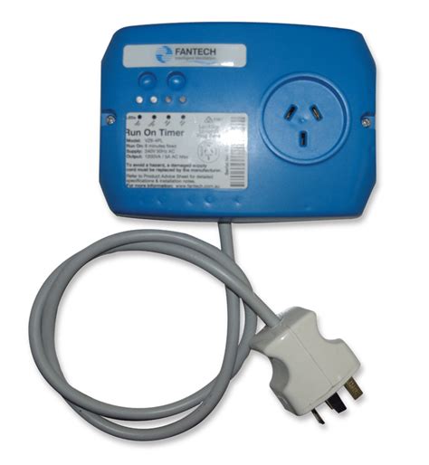 Fantech Run On Timer C W Plug And Lead Vz6 4pl Isupply Electrical