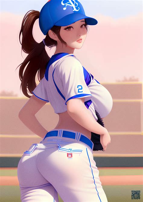 Rule 34 1girls 2023 Ai Generated Baseball Cap Baseball Uniform Big