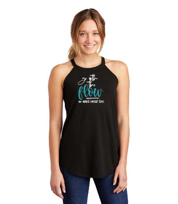 Go With The Flow Rocker Tank Top Ampd Strong