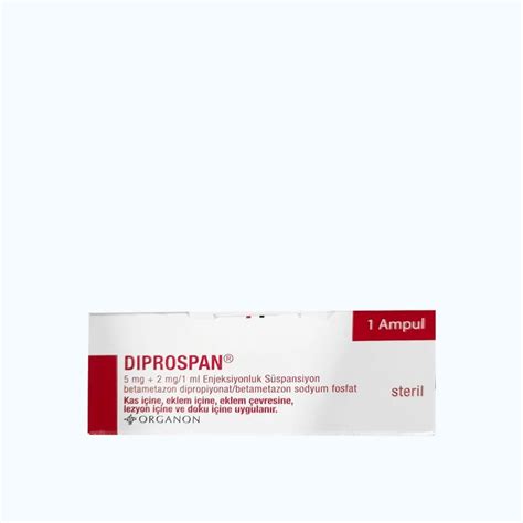Diprospan Inj 52mg1ml Organon Hop 1 Ong