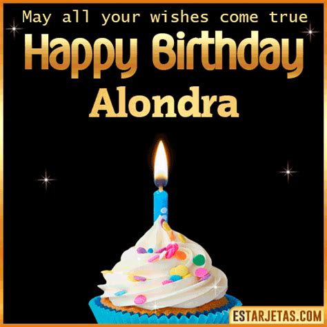 Feliz Cumpleaños Alondra Imágenes  Tarjetas Y Mensajes