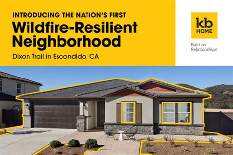 Kb Home Unveils Wildfire Resistant Community Hbs Dealer