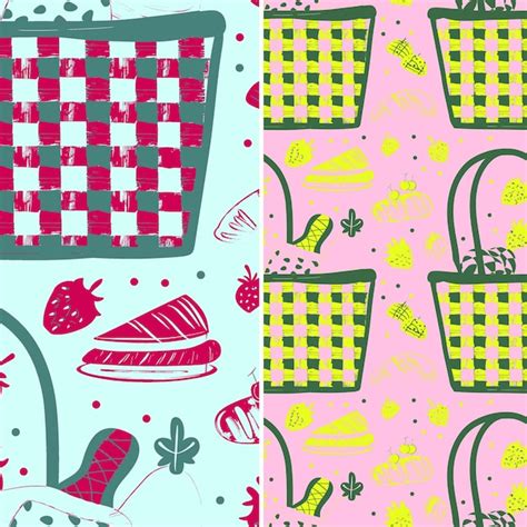 Picnic Pattern Psd 800 High Quality Free Psd Templates For Download