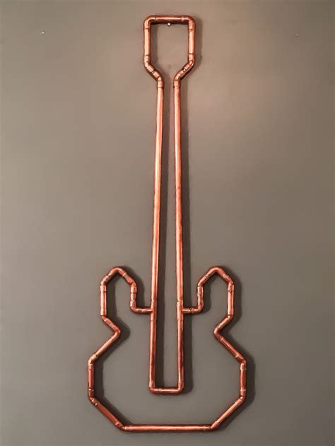 Copper Pipe Wall Art