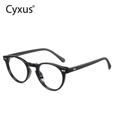 Cyxus Korean Round Trendy Blue Light Blocking Computer Glasses Anti