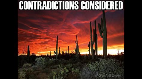 Contradictions Considered Part 1 Youtube