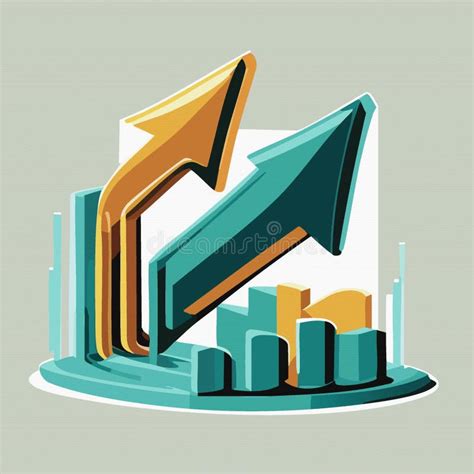 Abstract Financial Chart Diagram Statistic 10 Eps Illustration Vector