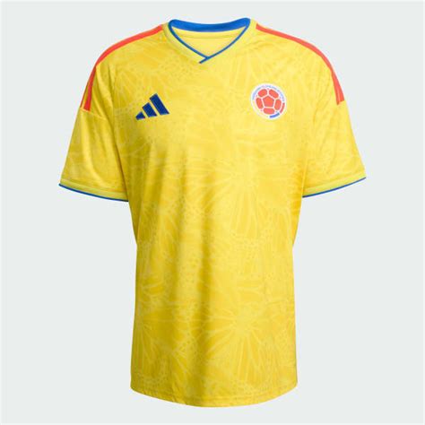 Adidas Colombia 26 Home Jersey Yellow Free Shipping With Adiclub