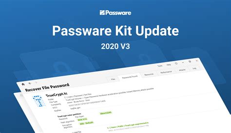 The New Passware Kit 2020 V3 Recovers Passwords For Truecrypt