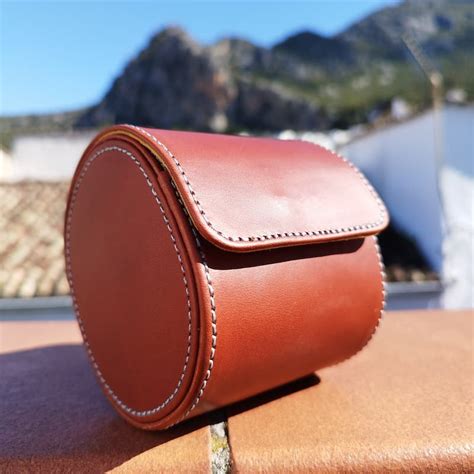 Estuche De Cuero Para Reloj Marjofra Straps