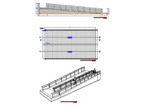Rampa Vehicular En Autocad Bloques Autocad Gratis De Detalle De