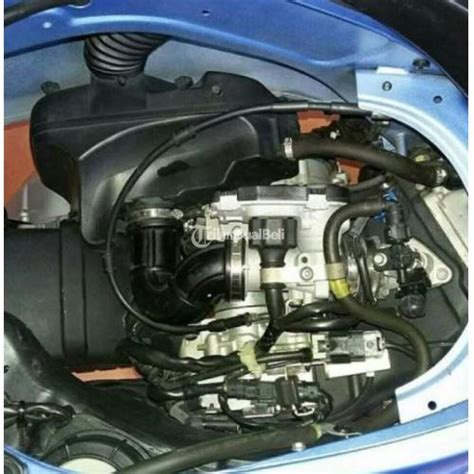 Vespa Primavera 2014 Biru Muda Surat Lengkap Kunci Komplit Semua Oke Di