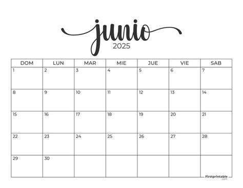 Calendario Del Mes De Junio Calendario Lunar Junio 2025